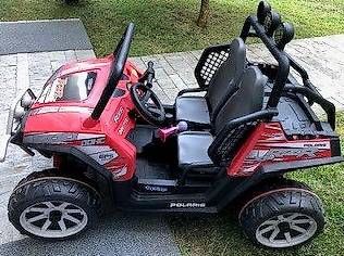 Peg Perego Polaris Ranger RZR Jeep 24 Volt rossa | Kaufen auf Ricardo