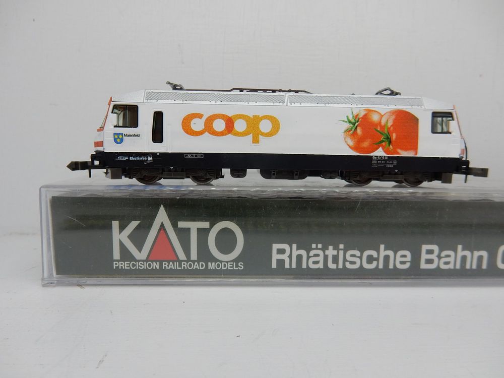 N- Kato - RhB "Rhätische Bahn" - Loc Ge 4/4 III-641 "COOP" | Kaufen auf Ricardo