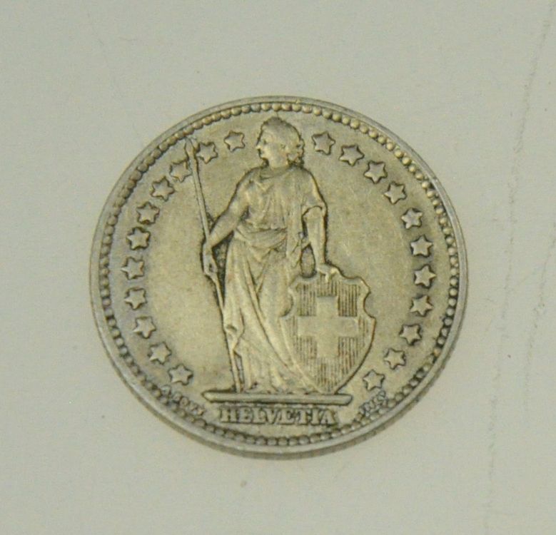 1 Franken 1955 Schweiz, Silbermünze | Kaufen auf Ricardo