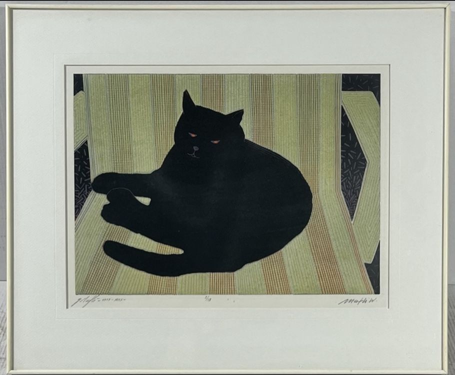 Walter MAFLI (1915-2017) | Max le chat Linogravure (Gebraucht) in Estavayer-le-Lac für CHF 320 ...