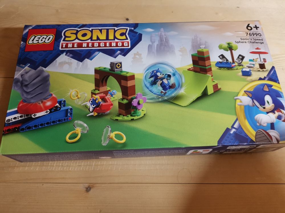 Lego 76990 Sonic the Hedgehog Sonic's Speed Sphere Challenge (Neu und ...