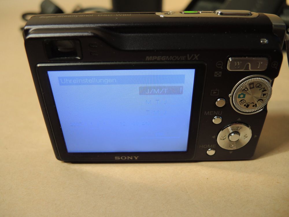 Sony Cyber-shot DSC-W80 Digitalkamera m Zubehör Etui 2 Akku (Gebraucht ...