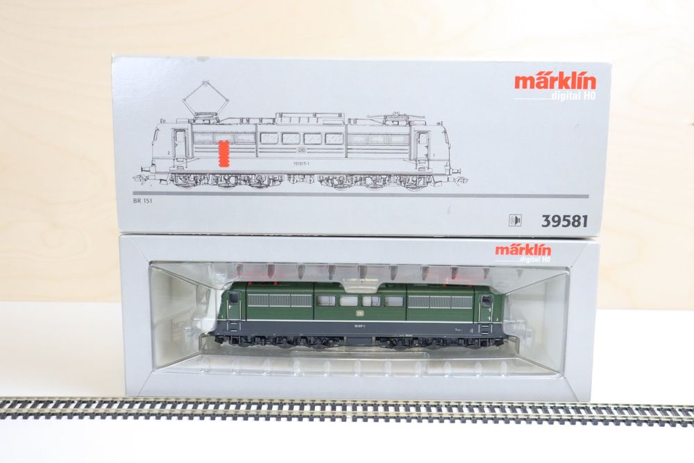 Märklin BR 151 grosse E-Lok - Digital + Sound - Nr. 39581 | Kaufen auf Ricardo