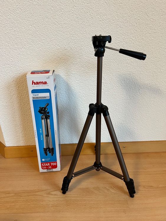Hama Star 700 125-3D Dreibeinstativ | Kaufen auf Ricardo