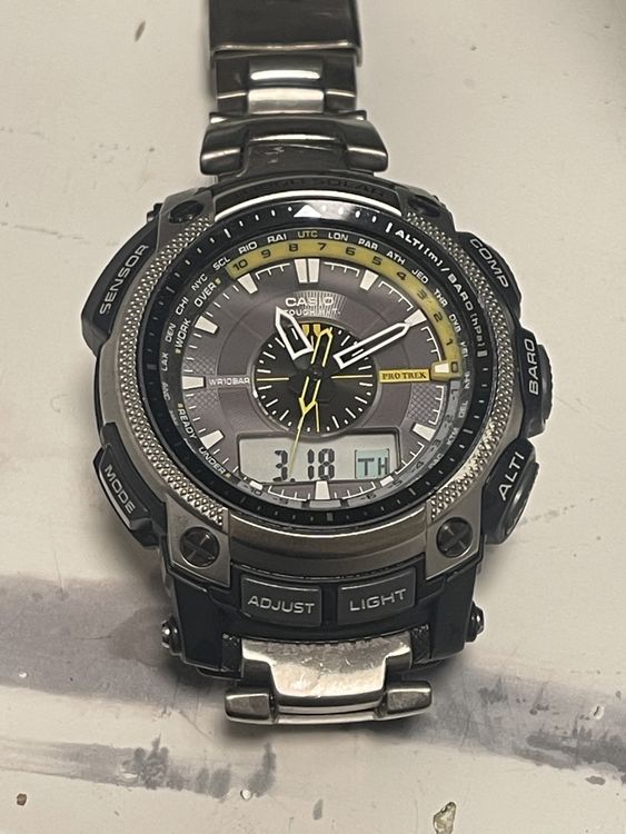 Casio Protrek Tough Solar PRW-5000T (Gebraucht) in Untersiggenthal für ...