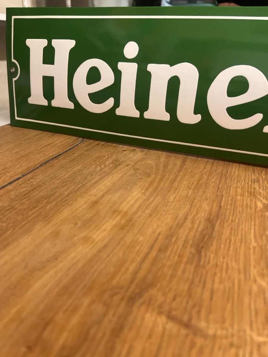 Heineken Ave. Emailschild 95cm Sammlerstück - Top Zustand! M (Gebraucht ...
