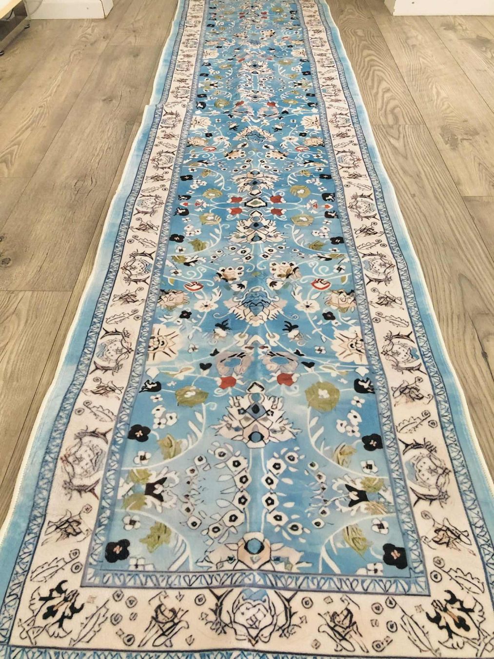Hübsche Läufer Shabby Chic Optik- flauschig pflegeleicht neu (Neu ...