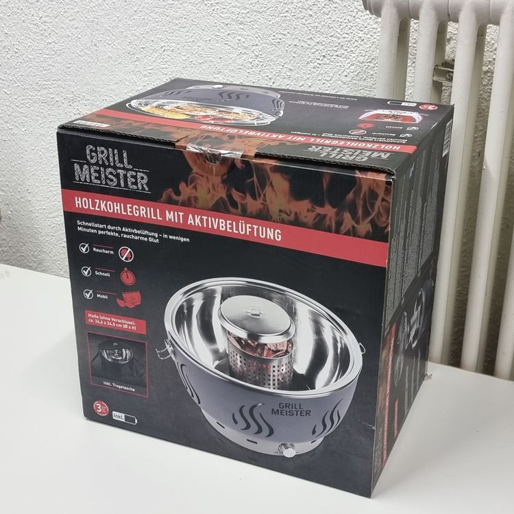 Holzkohlegrill Mit Aktivbeluftung Test
