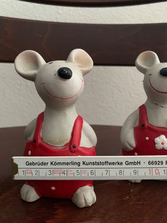 Dekoration 2 süsse Mäuse (Gebraucht) in Ostermundigen für CHF 4 – mit ...