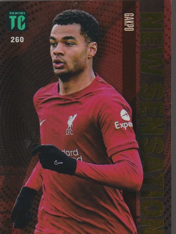 PANINI TOP CLASS 2023 New Sensation Card FOIL 260 CODY GAKPO (Neu ...