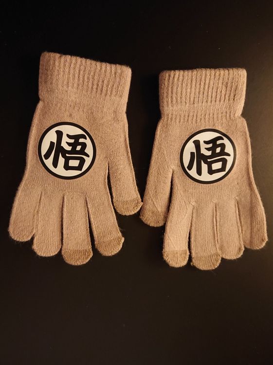 NEU - Dragon Ball Z - Handschuhe Touch Gloves - Beige - C (Neu (gemäss ...