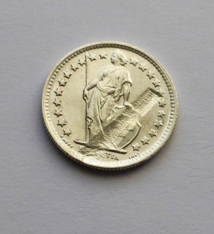 Seltene Abart - 50 Rappen 1959 - grosser Fremdkörper !! | Kaufen auf Ricardo