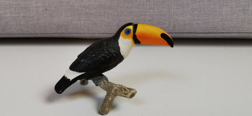 Schleich-Figur: cooler Tukan auf Ast - Top Zustand! (Gebraucht) in ...