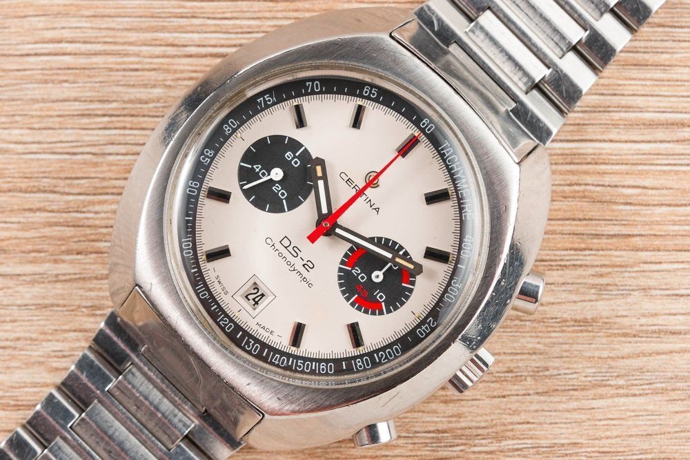 Certina DS2 Chronolympic Valjoux 234 Chronograph ab Service (Gebraucht ...