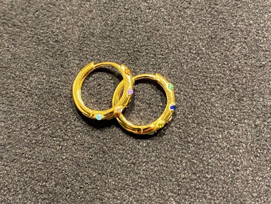 Creolen 925 Silber, vergoldet (Neu (gemäss Beschreibung)) in Anglikon für CHF 9.5 – mit ...