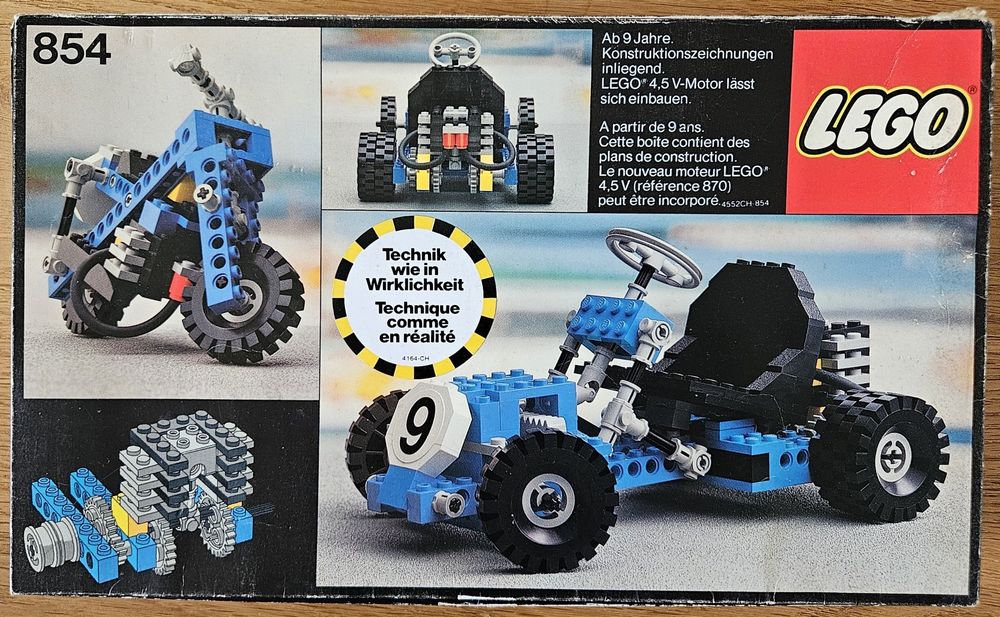 Lego Technic 854 - Go-Kart (1978) (Gebraucht) in Schaffhausen für CHF ...