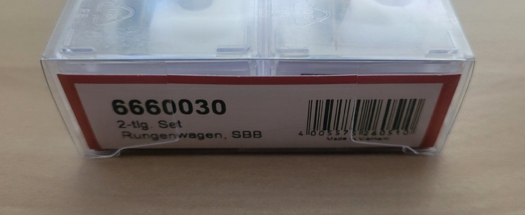 Fleischmann 6660030 SBB CFF FFS Kps Rungenwagen Set "Knie" (Neu und ...