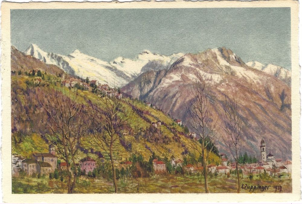 SOLDUNO con LOCARNO e Monti Trinità - Ernst Zuppinger / 1940 (Usato) a ...