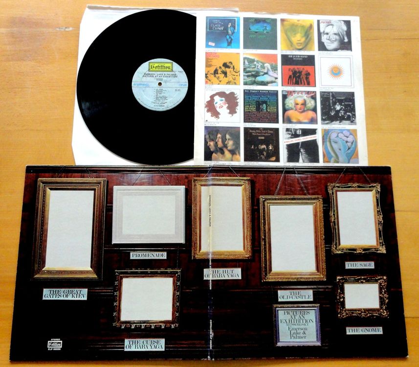 LP EMERSON LAKE & PALMER ELP pictures at an exhibition 1972 (Gebraucht) in Kesswil für CHF 10 ...