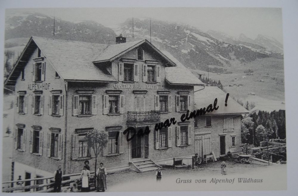 St. Gallen Wilhaus Alpenhof anno dazumal (Gebraucht) in Safnern für CHF 5 – mit Lieferung auf ...