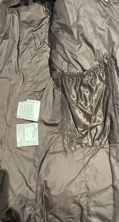 Top Daunenjacke Max Mara braun, Kapuze mit Fell, Gr. 38 / M (Gebraucht ...