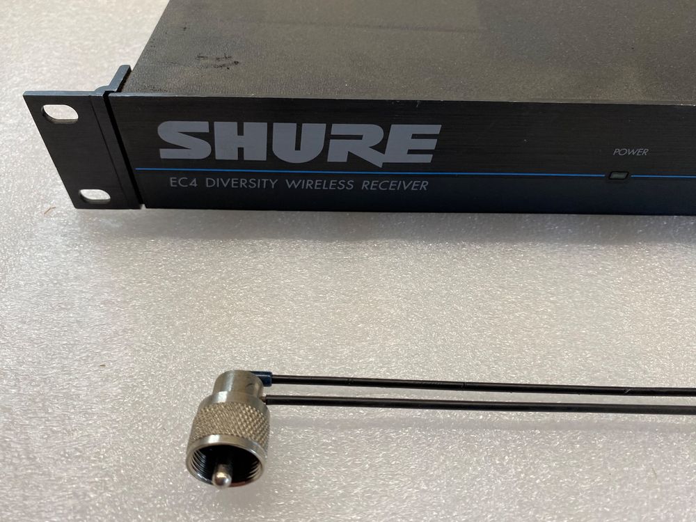 2x Shure EC4 récepteur | Kaufen auf Ricardo