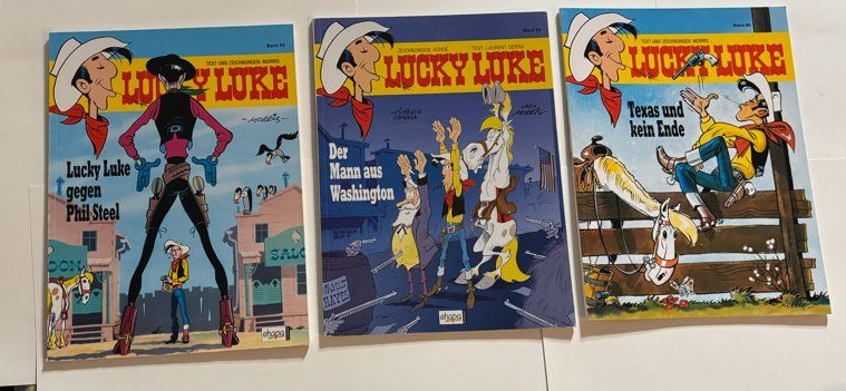 Lucky Luke Comic Sammlung - Band 83,84,85 (Neu (gemäss Beschreibung ...