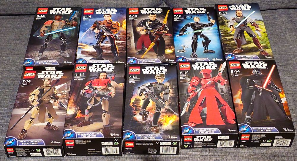 10 Lego Star Wars Buildable Figuren (Gebraucht) in Bottighofen für CHF ...
