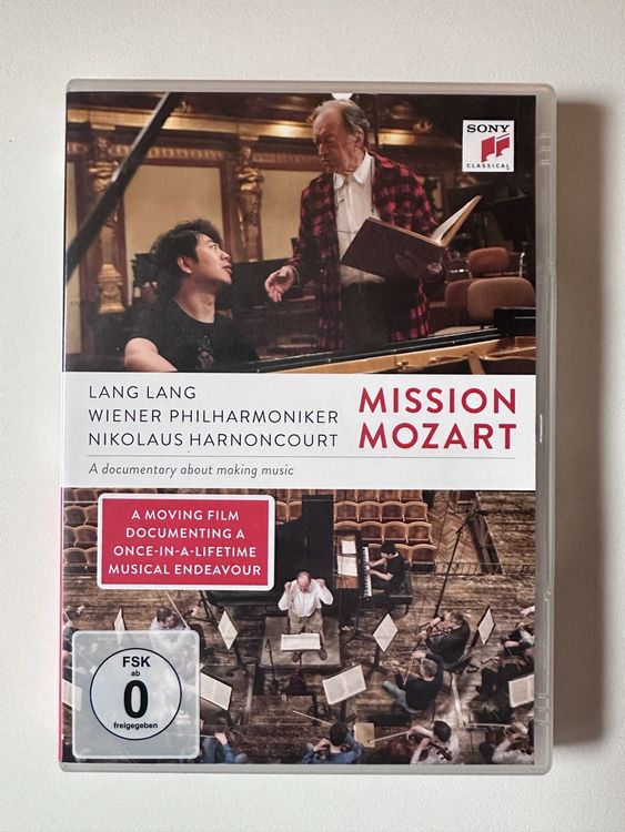 DVD Mission Mozart | Doku | Lang Lang | Wiener Philharmonike (Neu ...