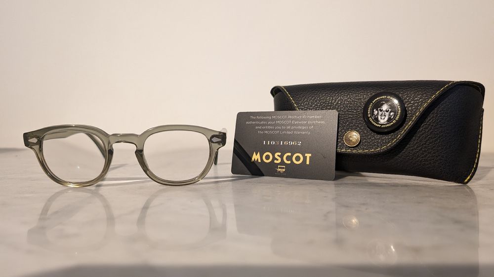 Moscot Brille - 44 narrow, Farbe Sage (NP: 400 Fr) (Gebraucht) in ...