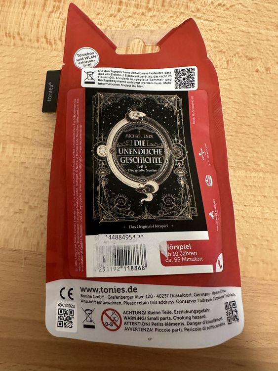 Tonie die unendliche Geschichte Teil1 NEU | Kaufen auf Ricardo