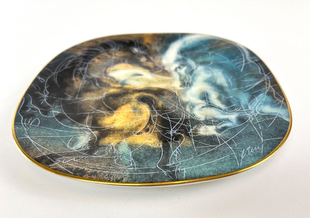 ROSENTHAL "Zwei Pferde" Sammelteller Hans Erni (Gebraucht) in Zürich für CHF 20 – mit Lieferung ...