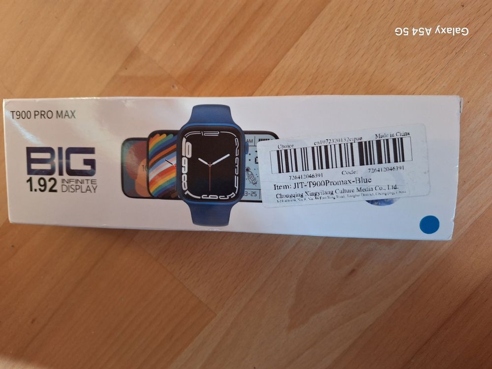 smartwatch T900 pro max Bluetooth Anruf Smartwatch HD (Neu und ...