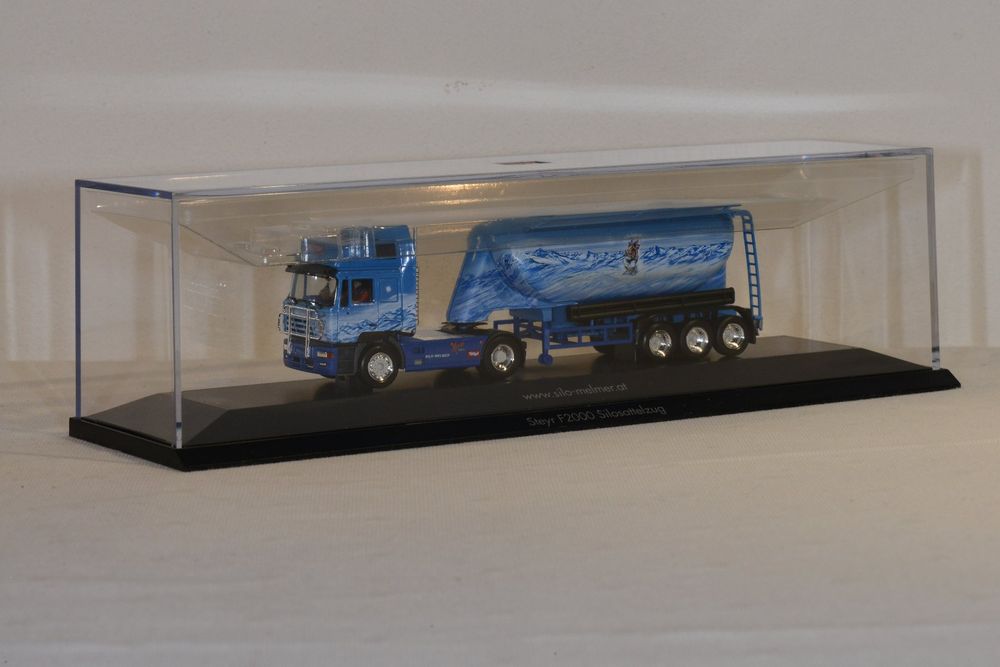 Herpa 120951 Steyr F2000 Eutersilosattelzug Melmer (Gebraucht) in ...