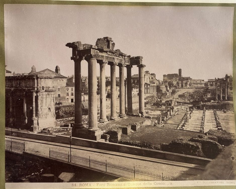 d' Alessandri Fratelli, Roma, Foro Romano, Tempo della Conco (Gebraucht ...