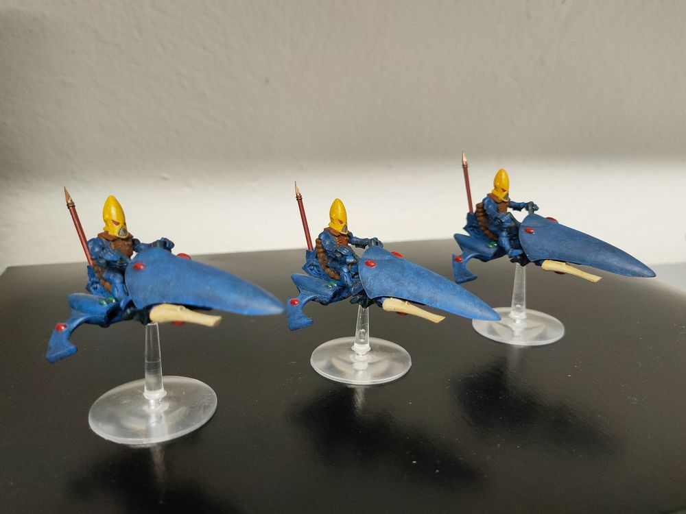Warhammer 40k, Eldar Jetbikes (alte Modelle) | Kaufen auf Ricardo