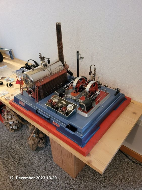 Alte Wilesco D32 el Schwere Dampfmaschine elektrisch beheizt (Gebraucht) in Solothurn für CHF ...