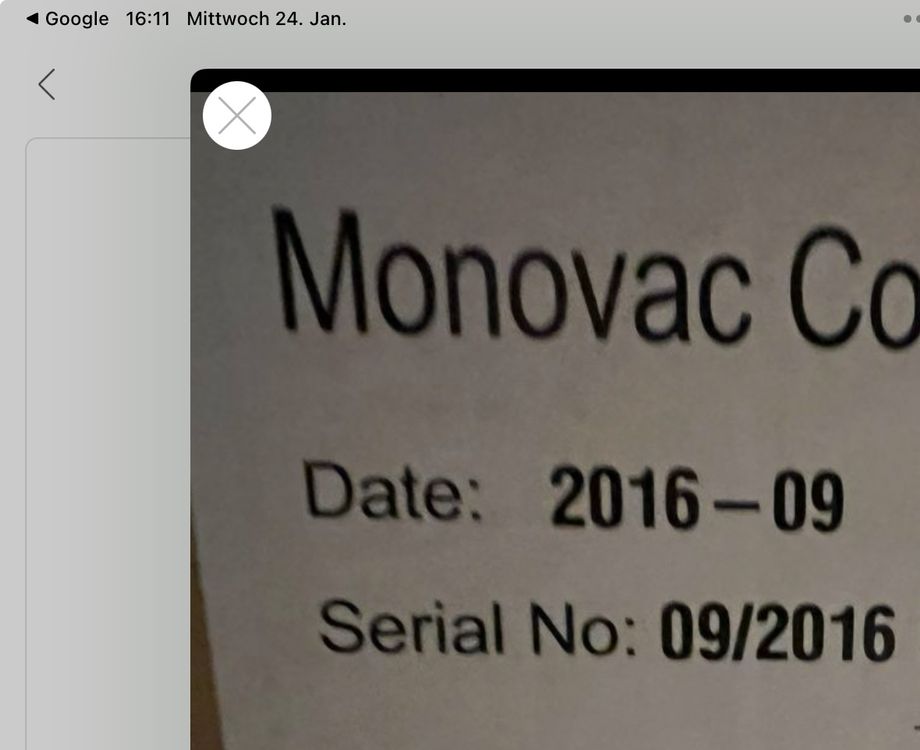 Wetrok Monovac Comfort 6 (Neu und originalverpackt) in Belp für CHF 260 ...