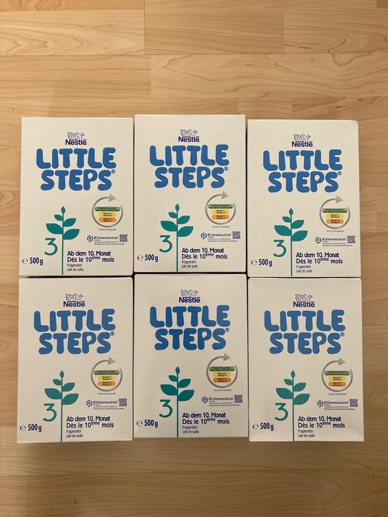 6x Nestle Little Steps 3, Folgemilch (Neu und originalverpackt) in ...