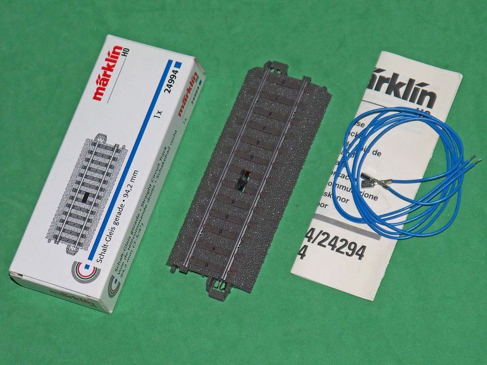 Märklin 24994 Schalt-Gleis gerade (Neu (gemäss Beschreibung)) in ...