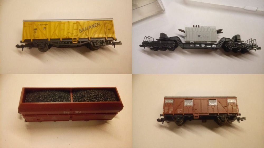 MINITRIX - 4 wagons marchandises (Gebraucht) in Bernex für CHF 19 – mit ...