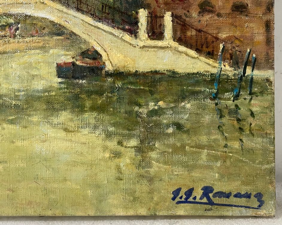 George Romano (XX) Gemälde - Venedig | Kaufen auf Ricardo