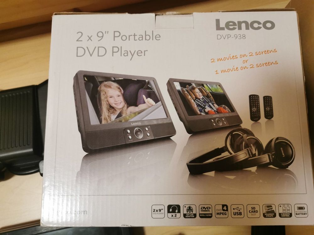 Lenco DVD Player für Auto, 4 Bildschirme | Kaufen auf Ricardo