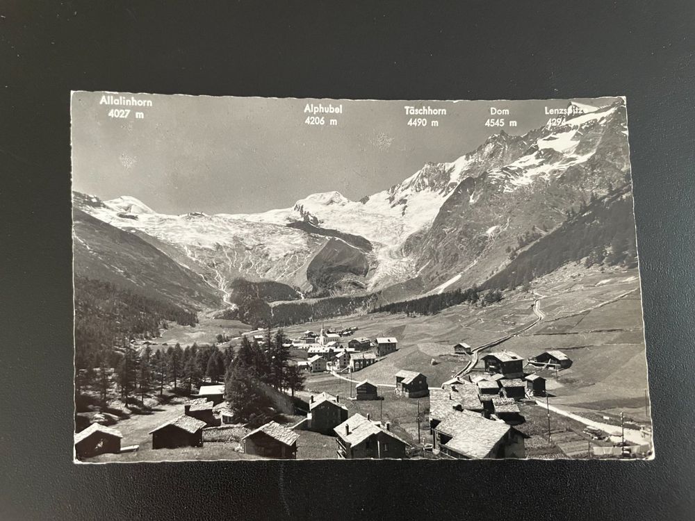 AK VS Saas-Fee, Allalinhorn, Alphubel, Dom (Gebraucht) in Thal für CHF 2.5 – mit Lieferung auf ...