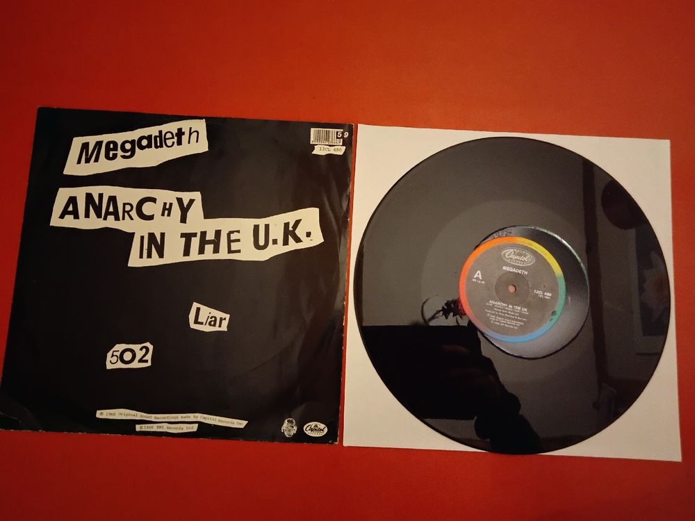 Megadeath - Anarchy In The U.K. (Gebraucht) in Niedermuhlern für CHF 10 ...