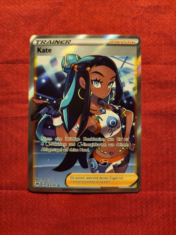 Pokemon Karte - Top Zustand - Kate - Full Art (Gebraucht) in ...