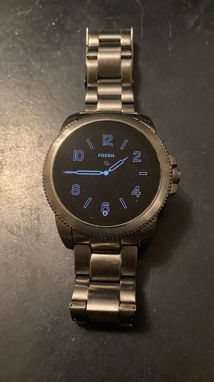 Smartwatch Fossil Gen 5 Model DW11F2 Edelstahl Anthrazit (Gebraucht) in ...