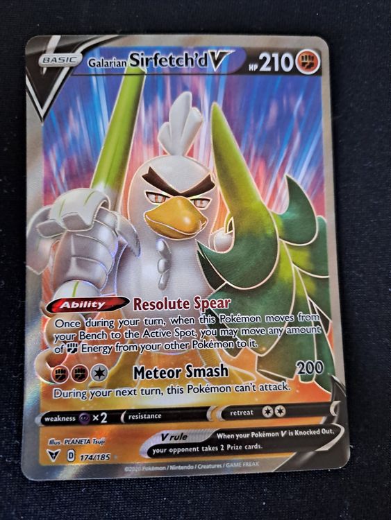 Pokemon Sirfetch'd V full art - en (Gebraucht) in Fribourg für CHF 1.4 ...