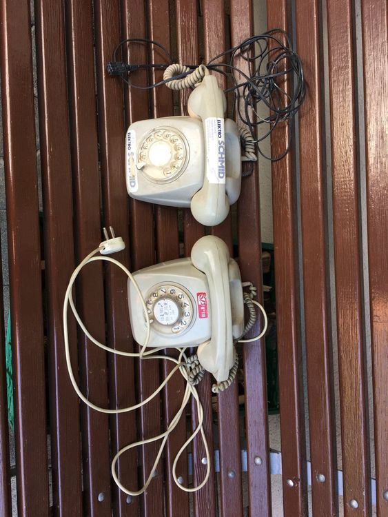 Alte Telefone, zwei stück | Kaufen auf Ricardo