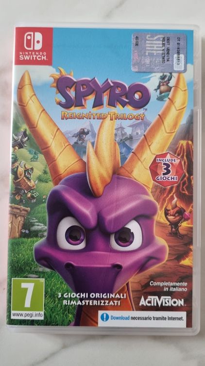 Spyro Reignited Trilogy Nintendo Switch (Gebraucht) in Steinach für CHF ...